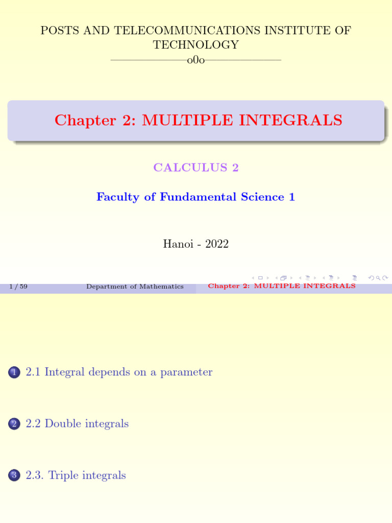 Chapter2-Caculus 2 | PDF | Integral | Function (Mathematics)