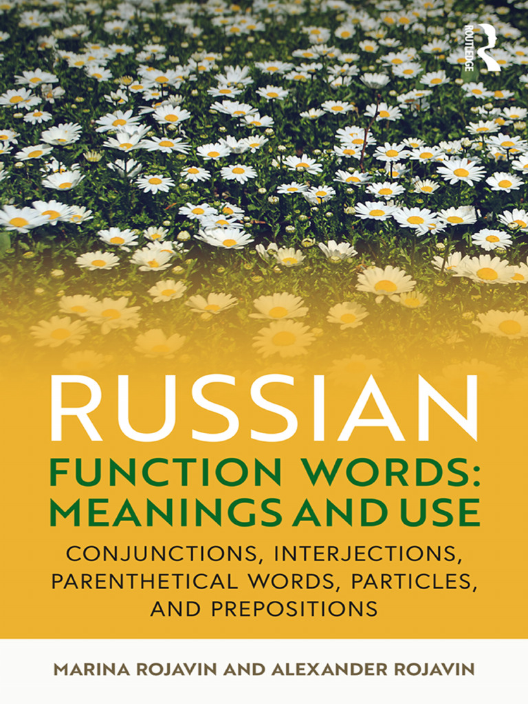 Russian Function Words Meanings and Use Conjunctions, Interjections ...