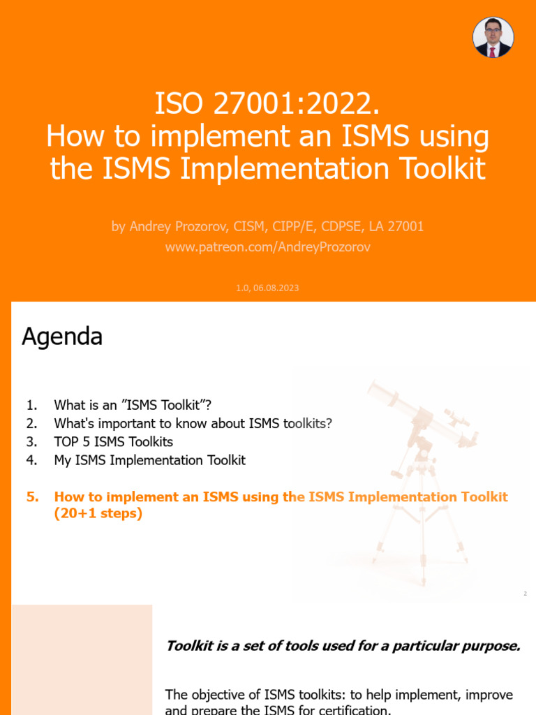 Implementing ISMS with ISO 27001 Toolkit | PDF | Information Security | Risk