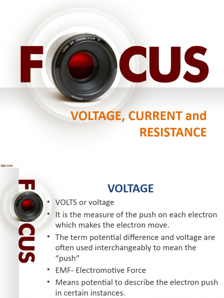 Voltage Intro Pdf Electrical Resistance And Conductance Voltage