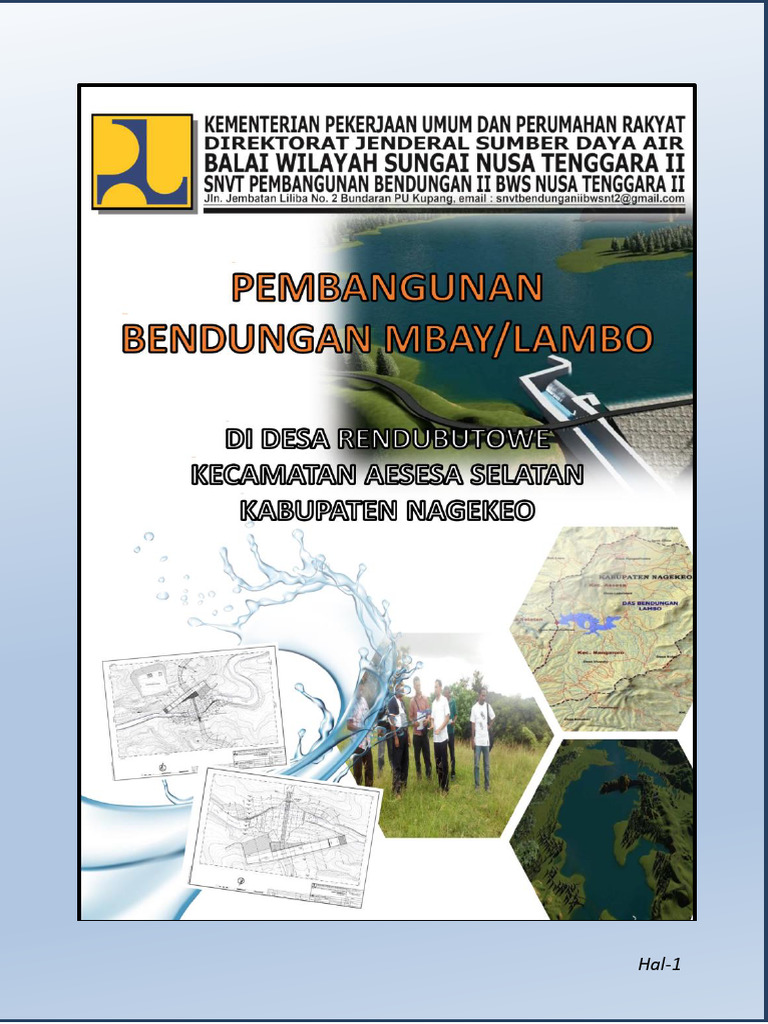 BOOKLET Bendungan Mbay - Lambo | PDF