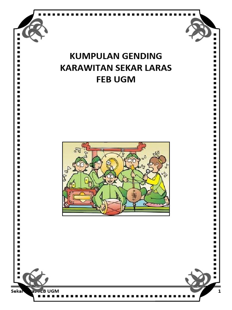 Lancaran, Ladrang, Ketawang | PDF