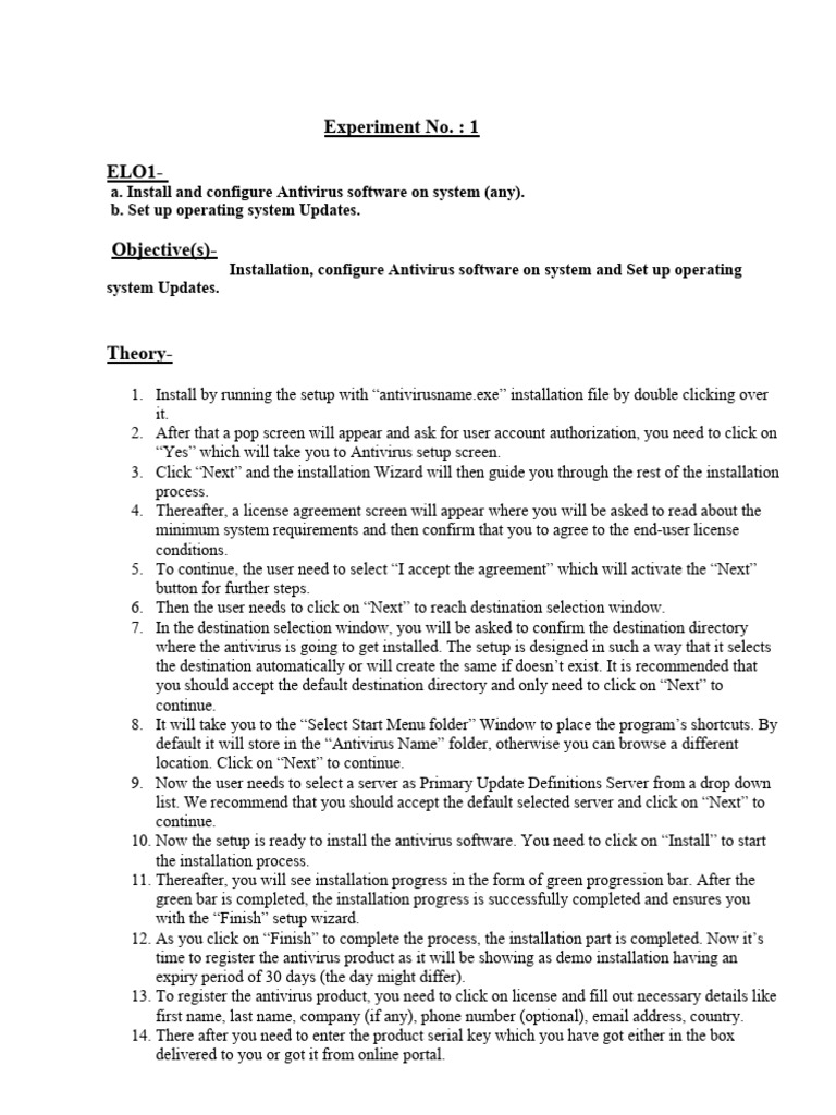 NIS 22620 Practical | PDF | Installation (Computer Programs) | Software Engineering