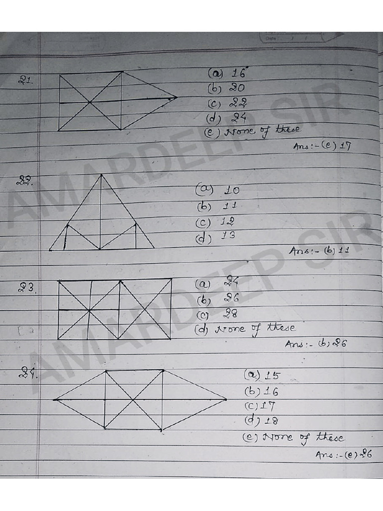 Triangle-3 (Figure Counting) | PDF