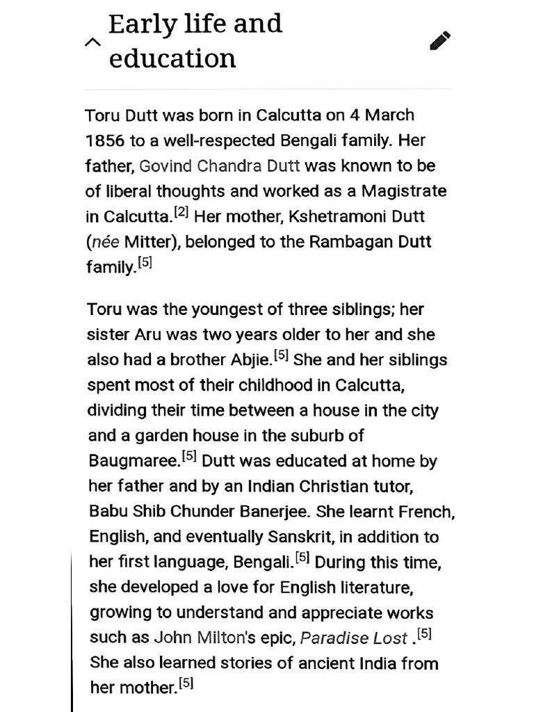 Toru Dutt | PDF