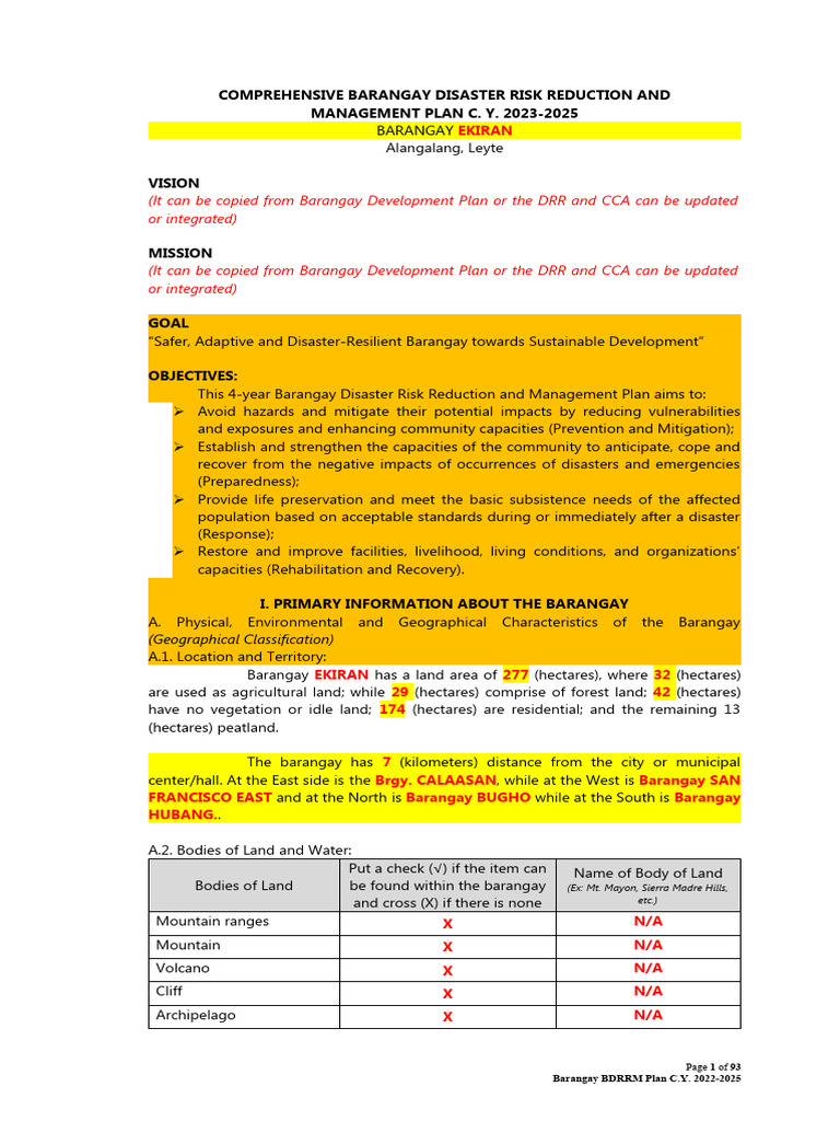 Mediatation Logbook | PDF | Emergency Management | Disaster Risk Reduction