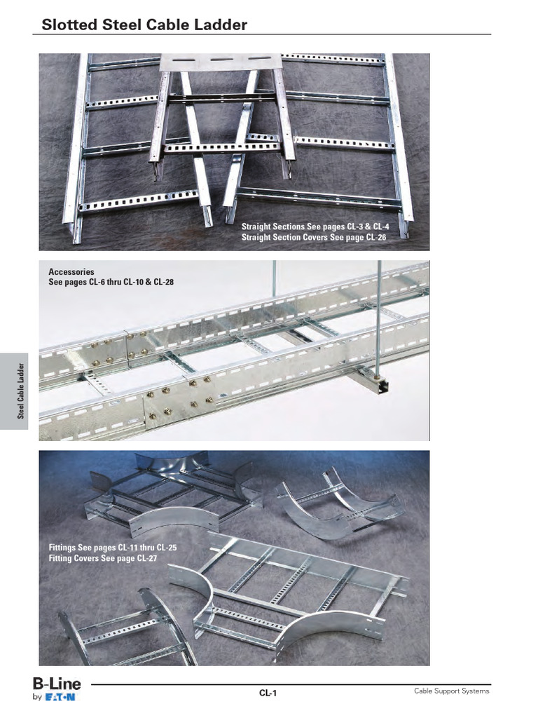 Metric Cable Ladder | PDF | Civil Engineering | Mechanical Engineering