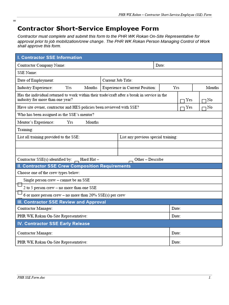 PHR SSE Form | PDF | Employment | Economies PHR SSE Form | PDF | Employment | Economies