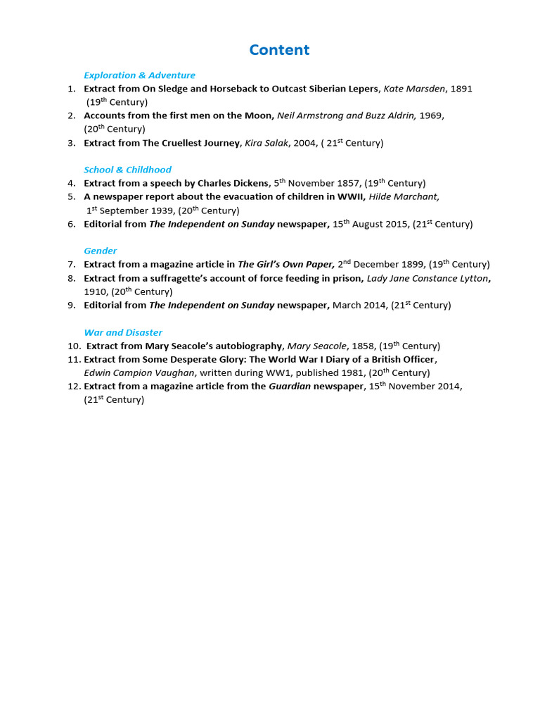 Non-Fiction Story | PDF