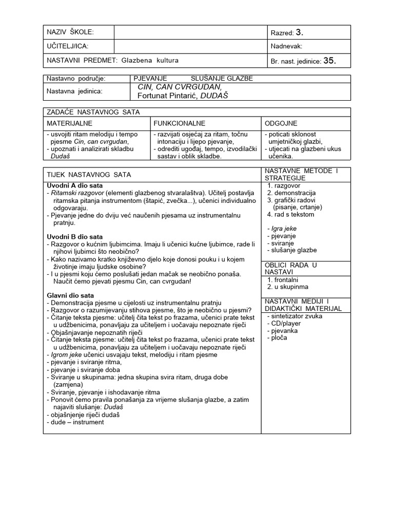 35 Sat - Cin Can Cvrgudan | PDF