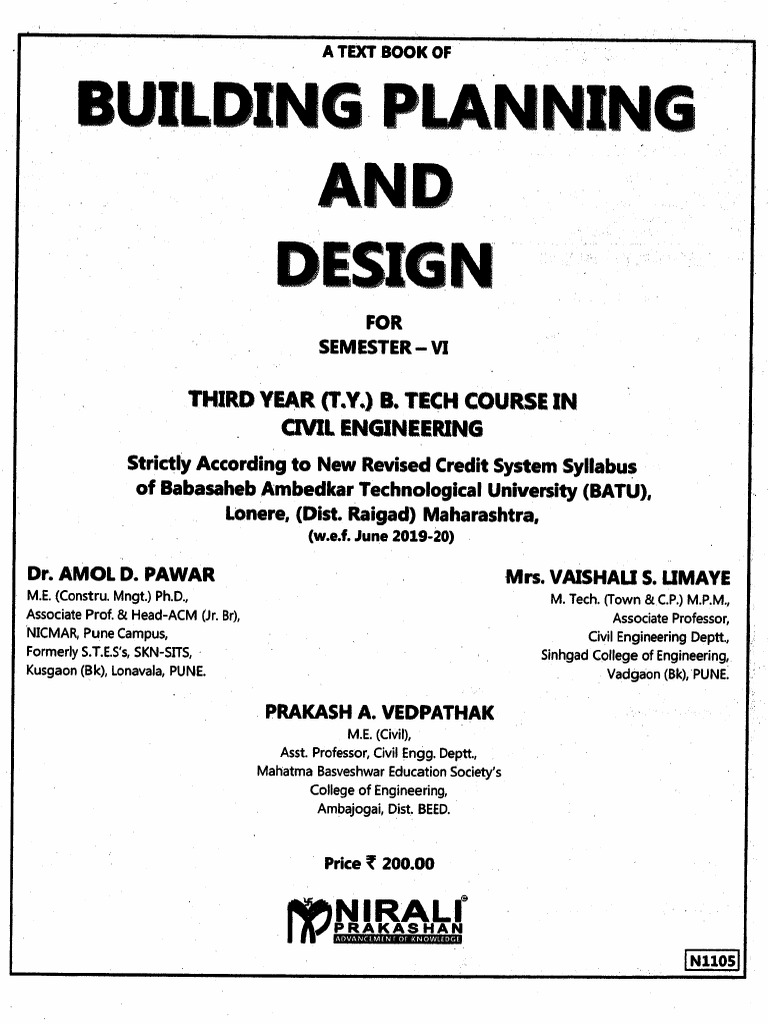 Building Planning and Design | PDF