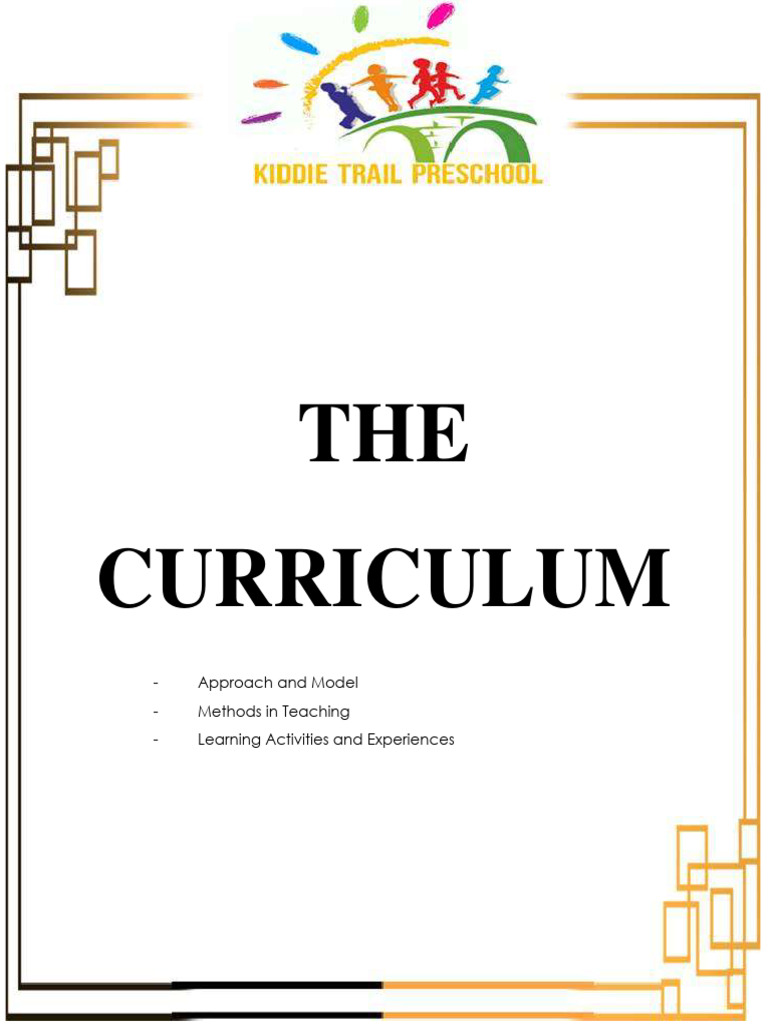 The Curriculum | PDF | Preschool | Curriculum