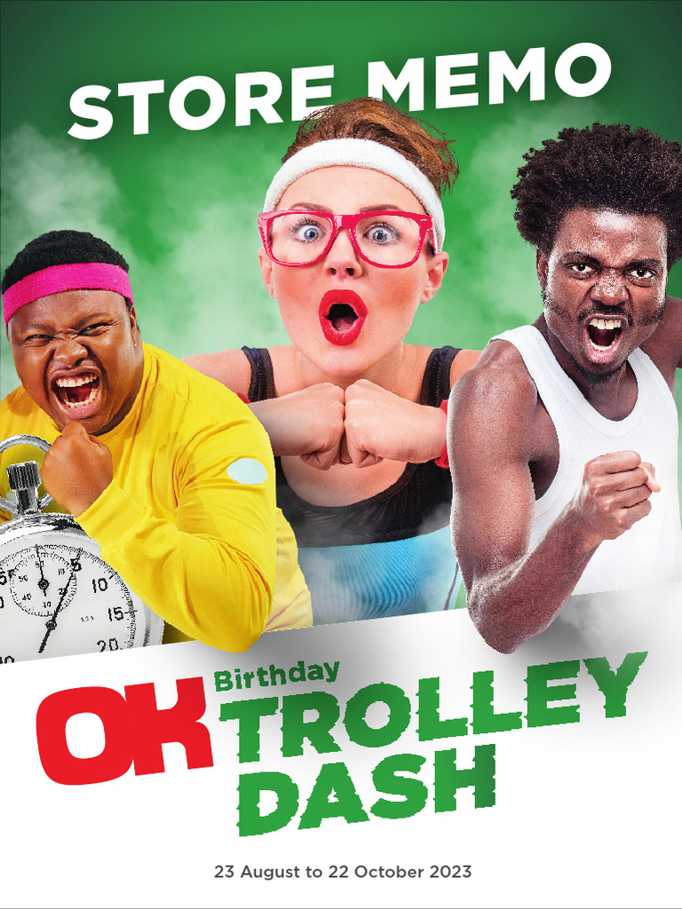 OK Birthday 2023 Store Memo | PDF | Drink | Foods