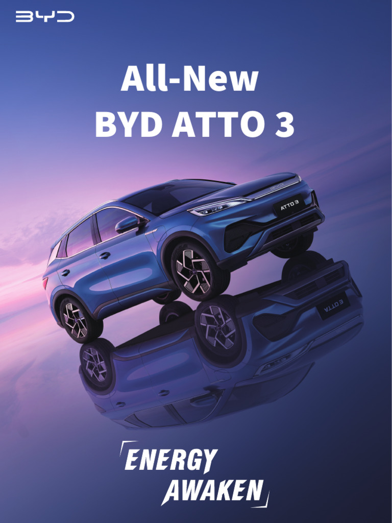 Atto3 Brochure | PDF | Brake | Electric Motor