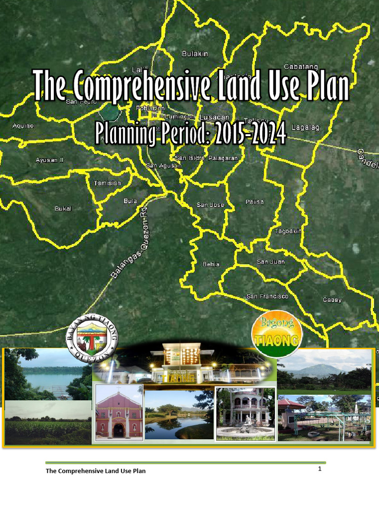 Volume 1 - CLUP of Tiaong, Quezon | PDF | Soil | Waste