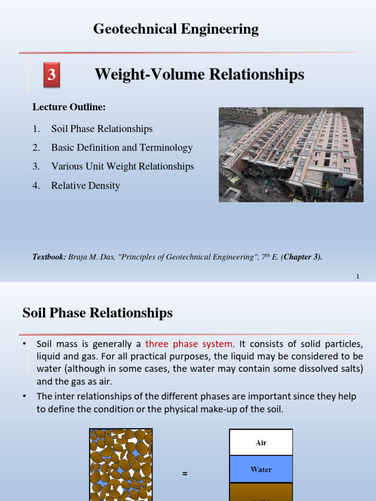 Geotech 3 Soil Properties | PDF | Density | Physical Quantities