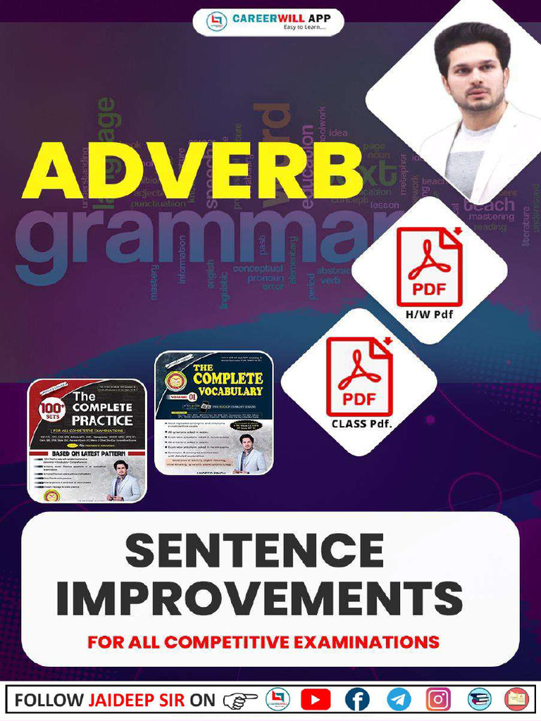 265583adverb Sentence Improvements - Crwill - 230821 - 115210 | PDF