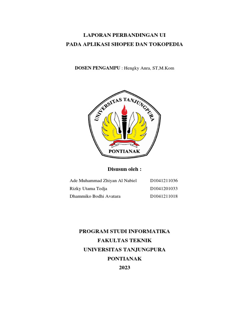 Laporan Perbandingan TKG | PDF