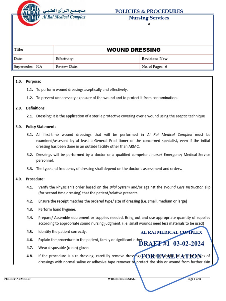 Wound Dressings | PDF | Wound | Surgical Suture