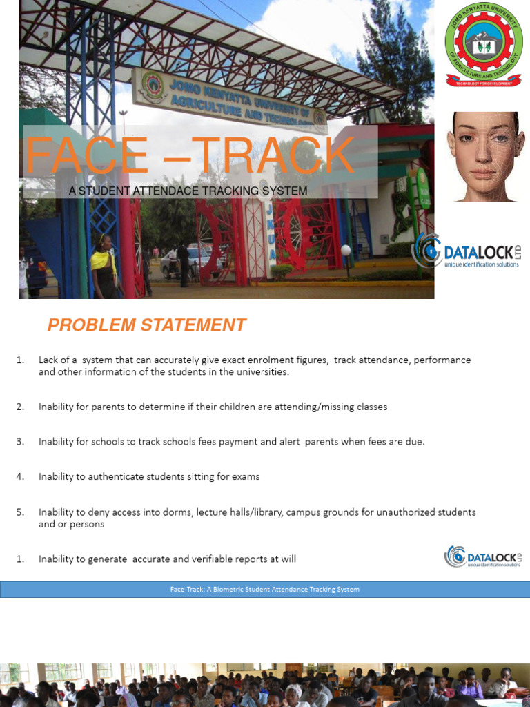 Face Track JKUAT | PDF | Computer Network | Biometrics