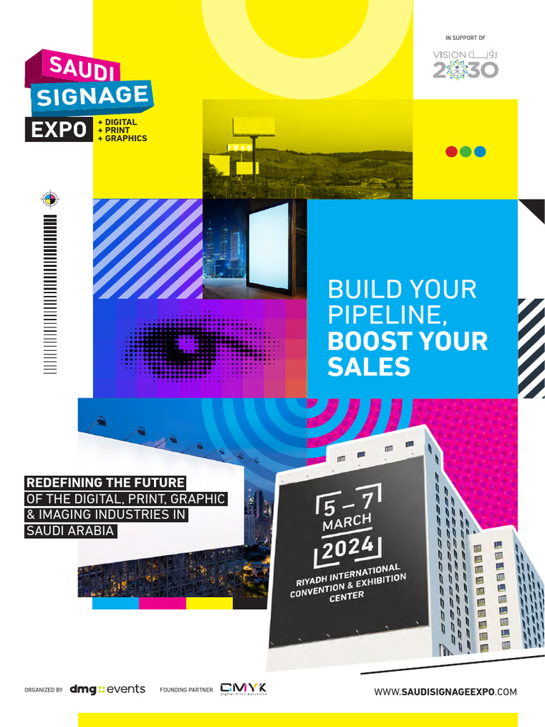 Saudi Signage Expo 2024 - E Brochure | PDF | Advertising | Printing