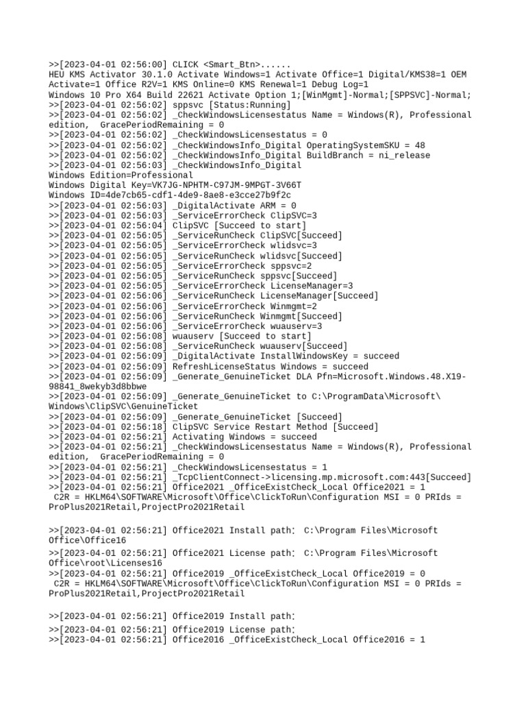 HEU3010 Debug | Download Free PDF | Microsoft Office | Microsoft Windows