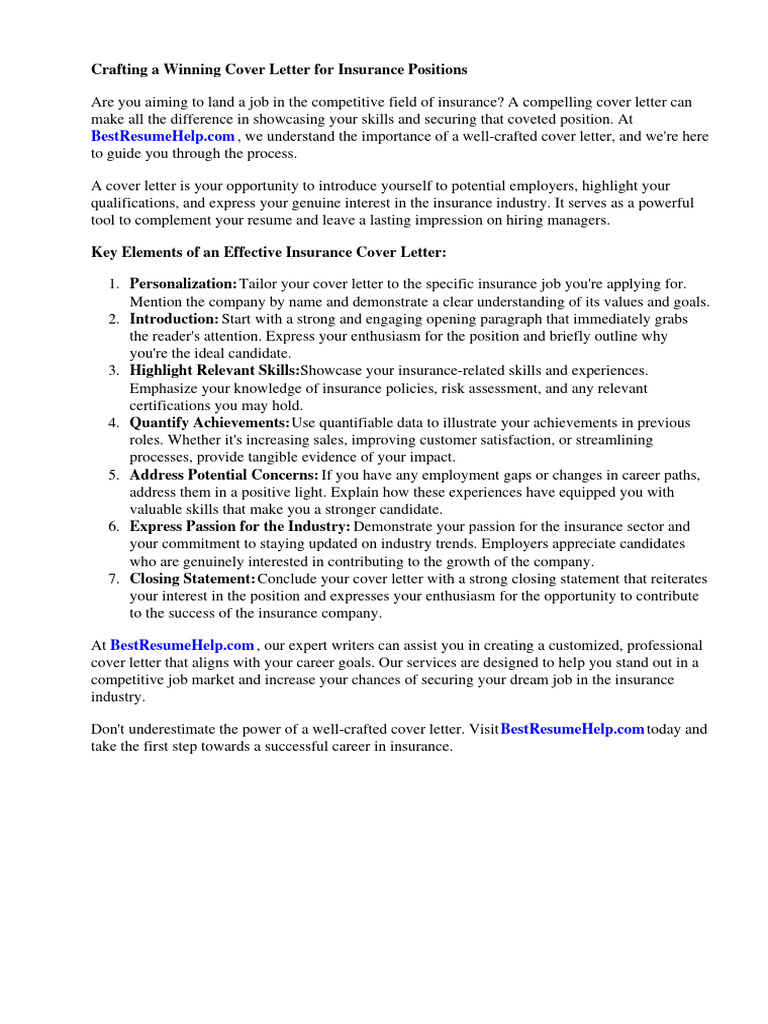 Cover Letter For Inside Sales Position | PDF | Résumé | Sales