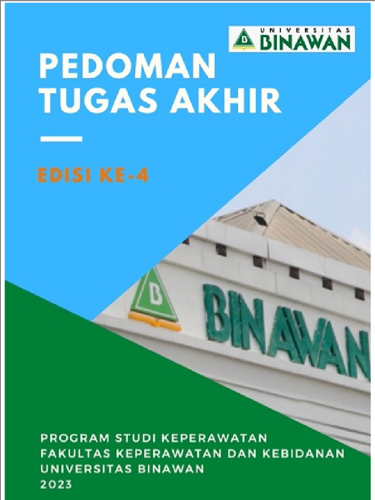 Pedoman Tugas Akhir 2023 - v2 | PDF