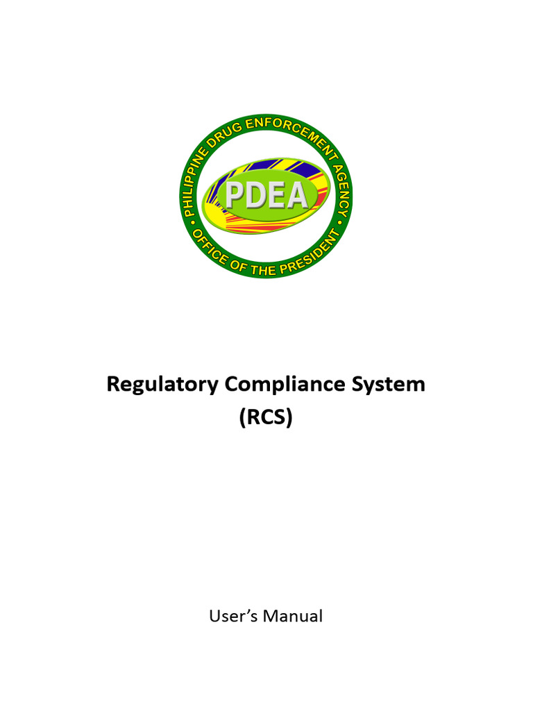 Regulatory Compliance System - P License Guide | PDF | Password | Login