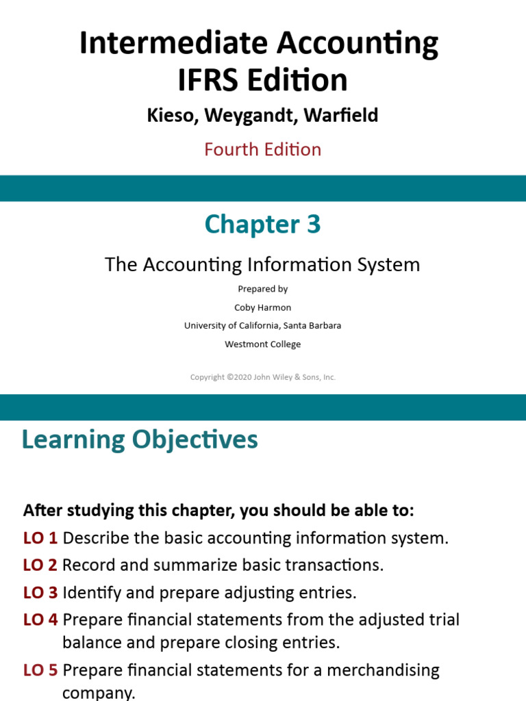 ch03 Kieso IFRS4 PPT Sent | PDF | Debits And Credits | Deferral