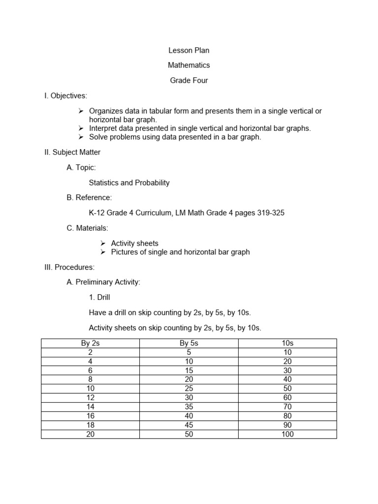 Lesson Plan 2 FS4 | PDF