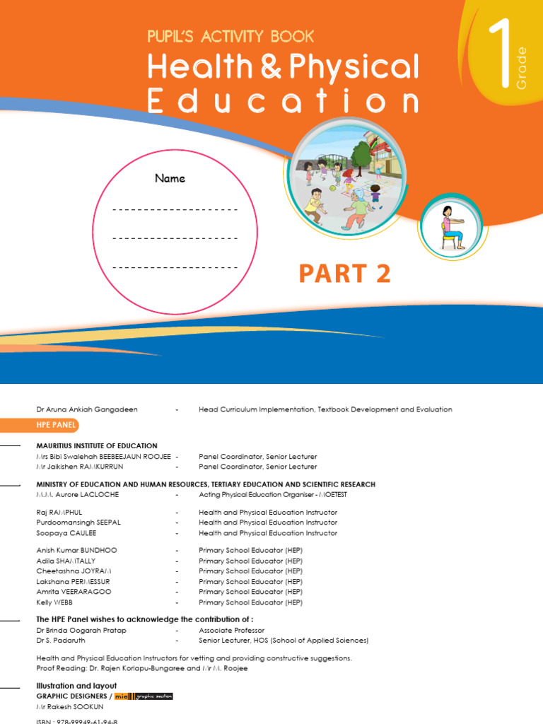 Hpe - Grade 1 - Part 2 - Student Book - Web 11.04.23 | PDF | Curriculum ...