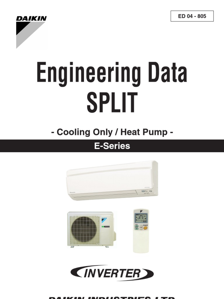 Catalogue Daikin FT25 FT35 (R410A) | PDF | Air Conditioning | Heat Pump