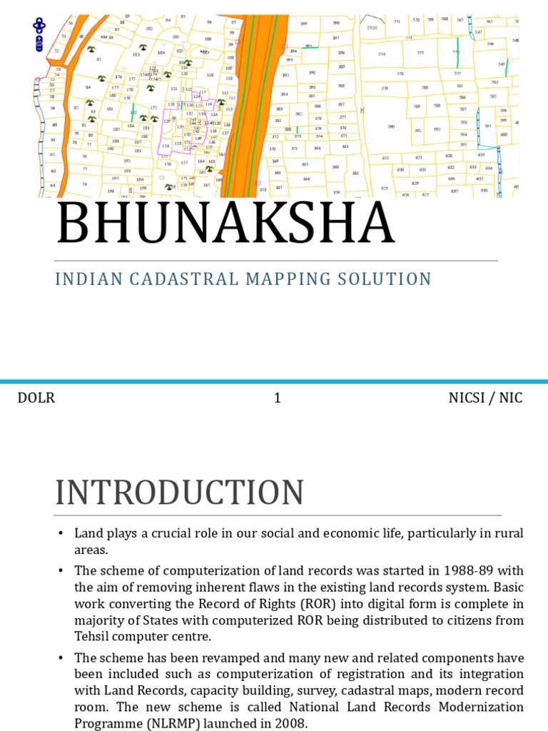 5473 - 10 - Cadastral Mapping - Bhunaksha - 45 - 30 | PDF | Online And ...