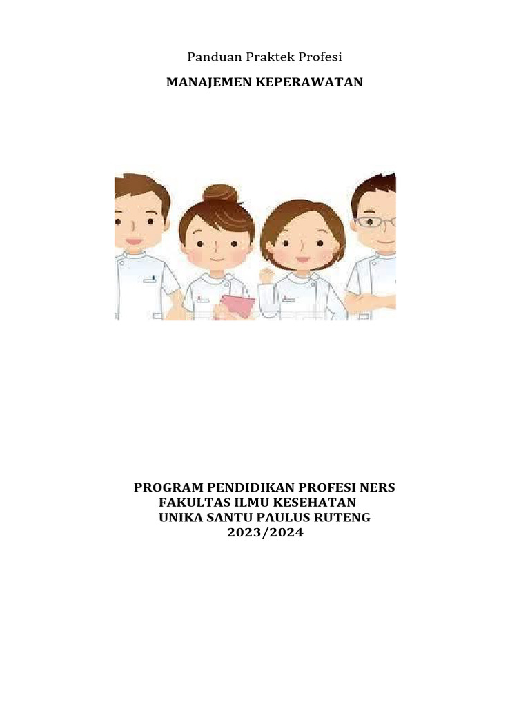 Buku Praktik Ners Manajemen Keperawatan 2023.2024 | PDF
