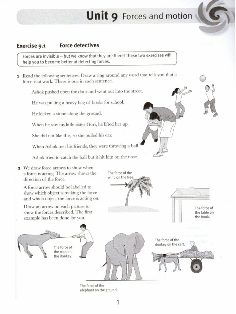 Cambridge Science Y7 Workbook + Worksheet Unit 9-10-11 Student | PDF ...