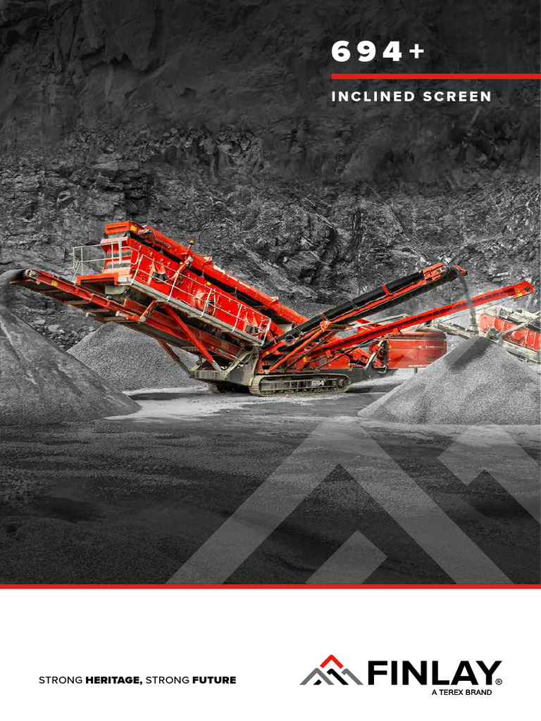 Finlay 694 Inclined Screen | PDF | Engines | Manufactured Goods