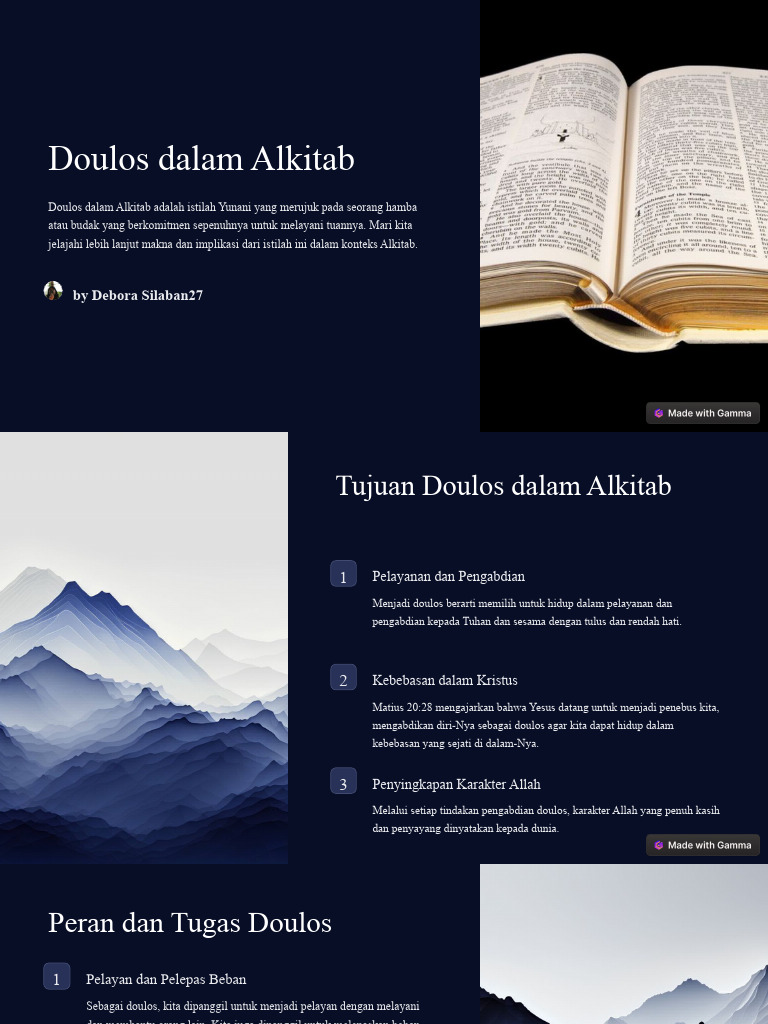 Doulos Dalam Alkitab | PDF