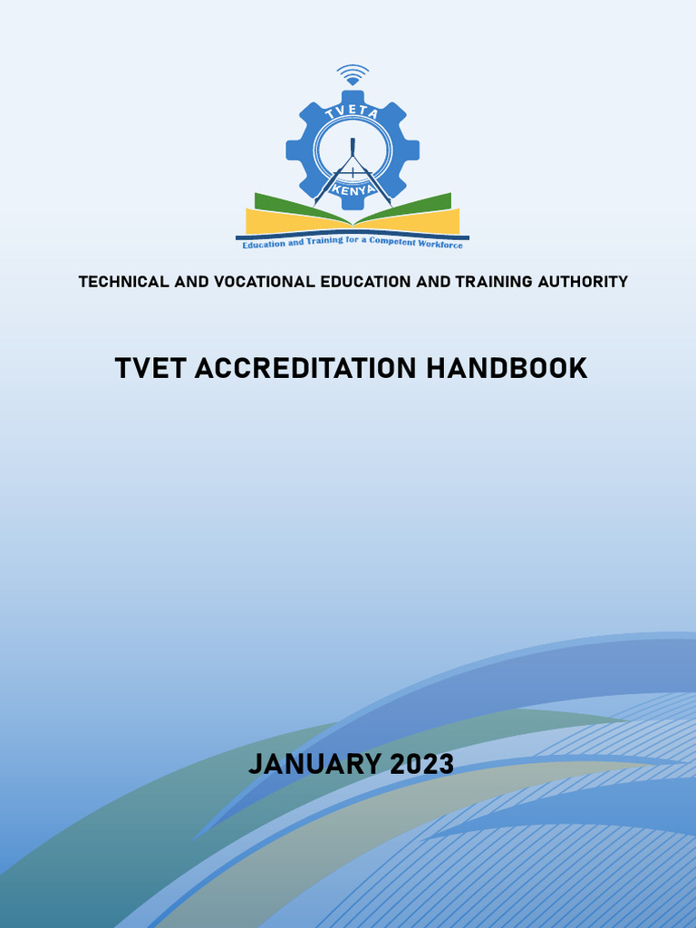 TVET Accreditation Handbook Compressed | PDF | Vocational Education ...