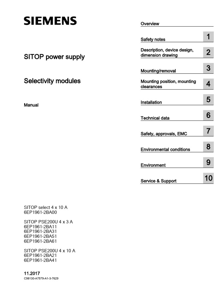 Manual Sitop | PDF | Switch | Light Emitting Diode