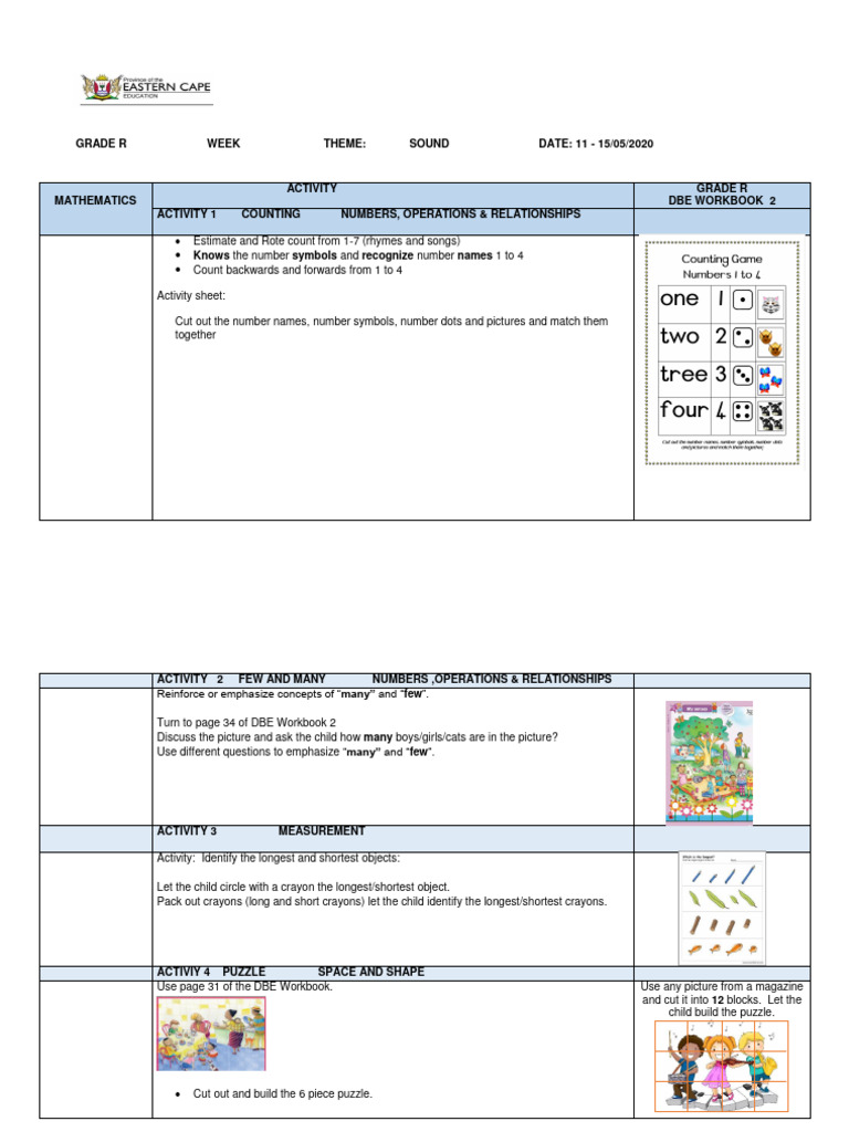 Grade-R-week-6 | PDF | Human Communication | Linguistics