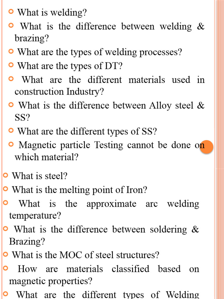 Welding and Material FAQs | PDF