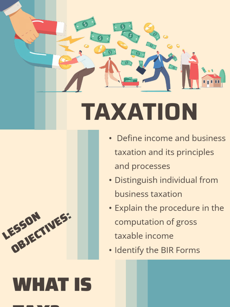 Basic Taxation | PDF | Taxes | Income Tax