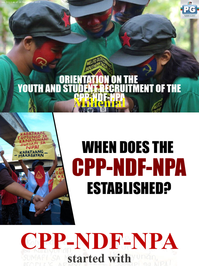 Youth Recruitment by CPP-NPA Explained | PDF | Philippines | Far Left Politics