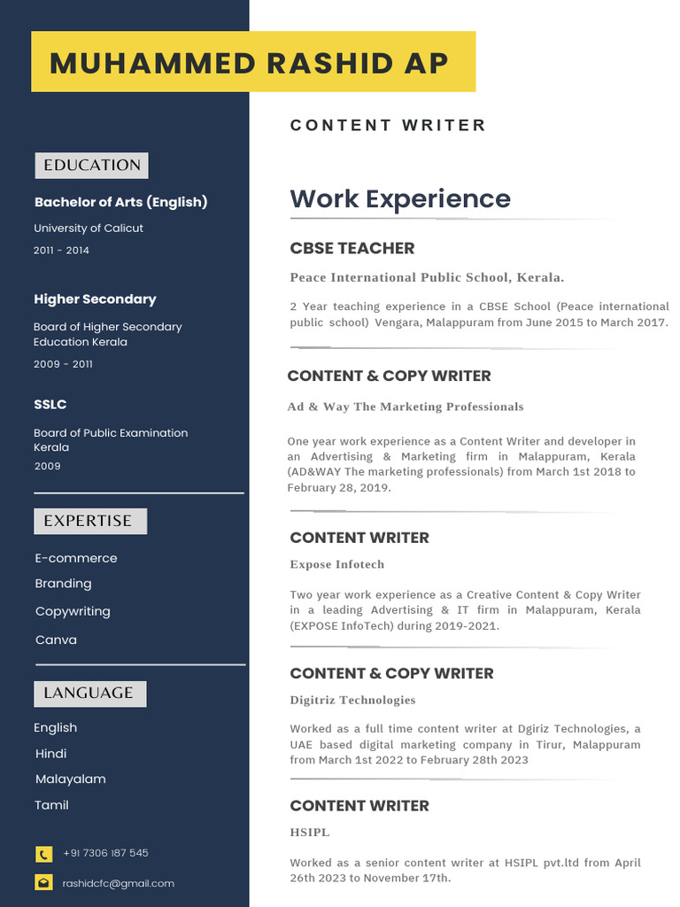 Muhammed Rashid | PDF