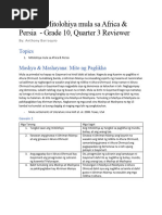 AP 10 Quarter 2 Reviewer | PDF