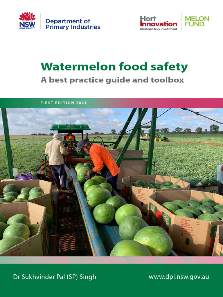 Vm18003 Watermelon Food Safety Guide | PDF | Food Safety | Surface Runoff