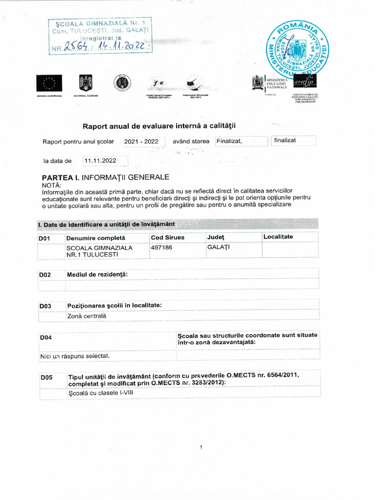 Raei 2021 2022 | PDF