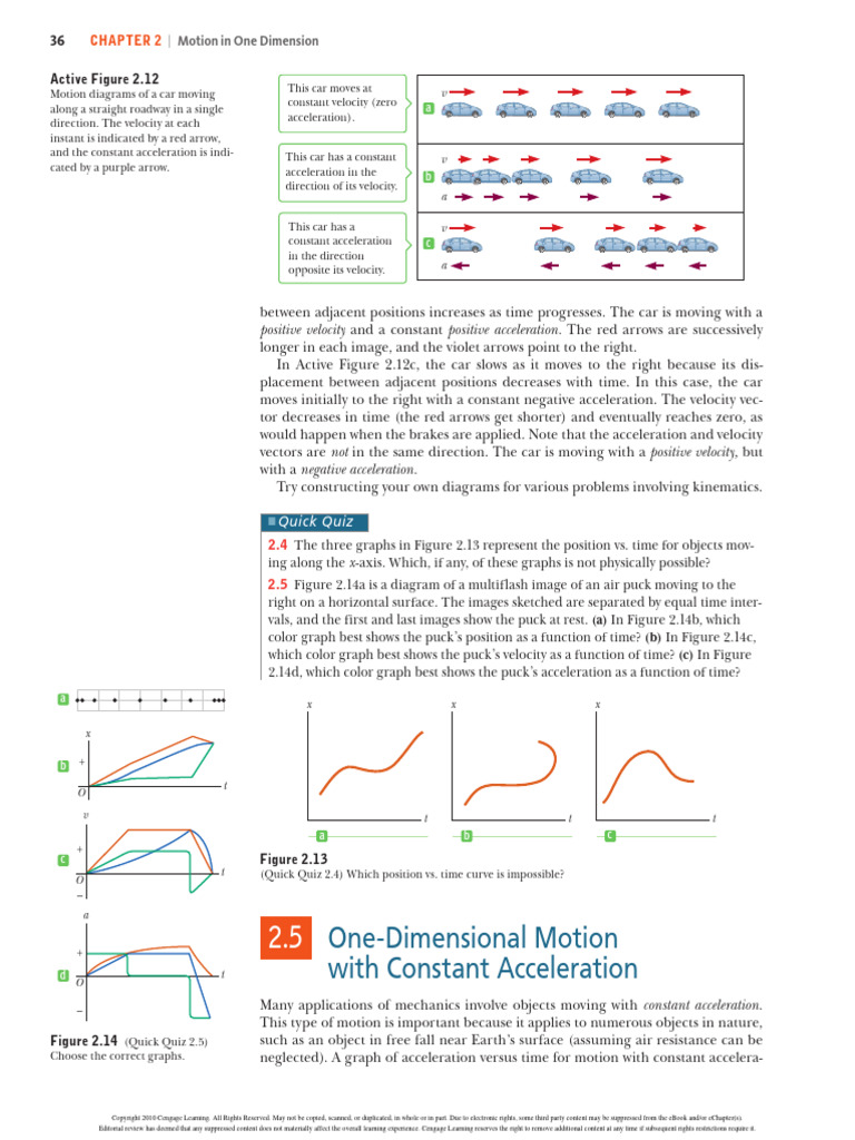 Part 1 | PDF | Velocity | Acceleration