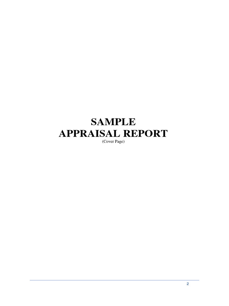 Simplified Appraisal Report - BSREM | PDF | Real Estate Appraisal ...